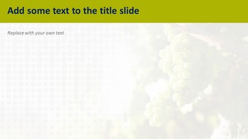 Google Slides Template Free Download - Green Grape Farm
