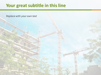 Building Construction - Free Google Slides Template