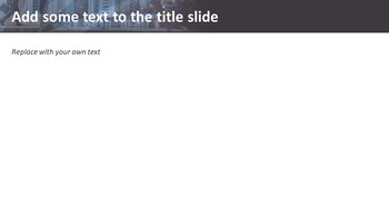 Commuting Employee - Google Slides Template Free Download