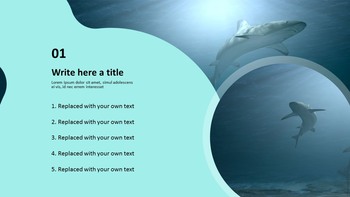 Deepsea Shark - Google Slides Free