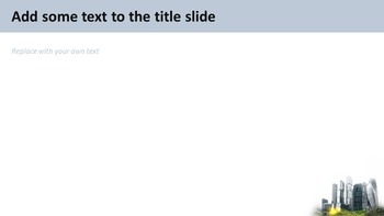 Dull Sky in the Building - Google Slides Free