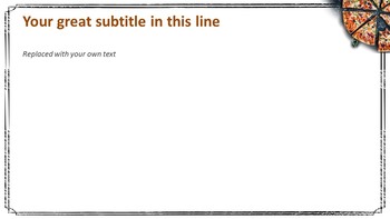 Google Slides Template Free Download - Baking a Pizza
