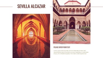 Spain Travel Google Presentation Slides