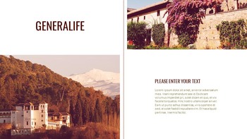 Spain Travel Google Presentation Slides