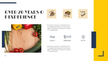 Food for all Occasions Google Presentation Templates