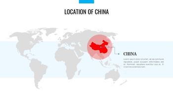 World Map Google Slides Template Design