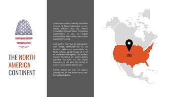 World Map Google Slides Template Design