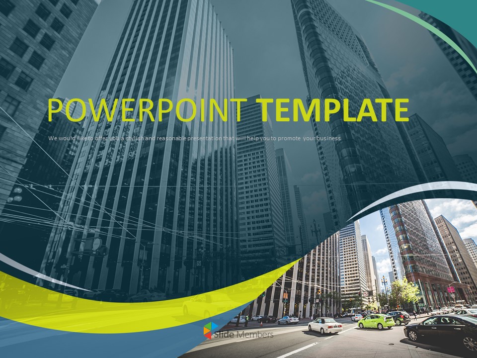 Complicated City - Free PPT Template