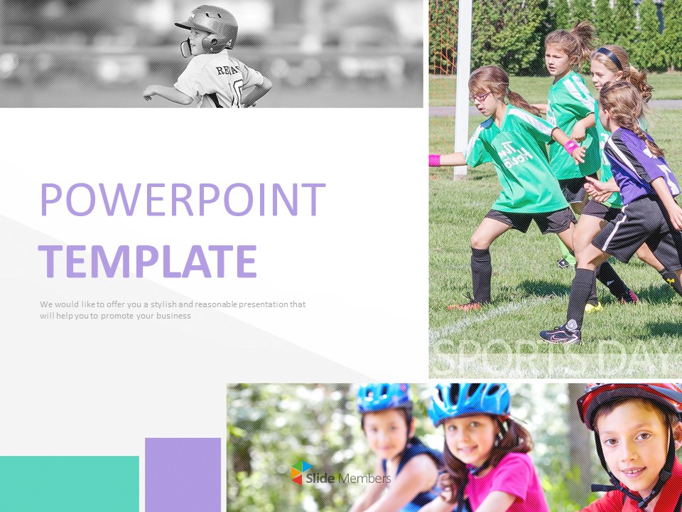 Free Powerpoint Sample - Children's Athletic Meet