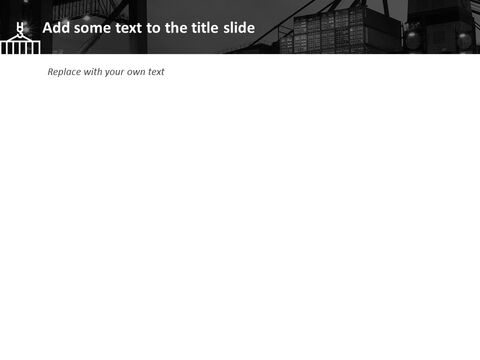 Free Powerpoint Template - Container|Slides