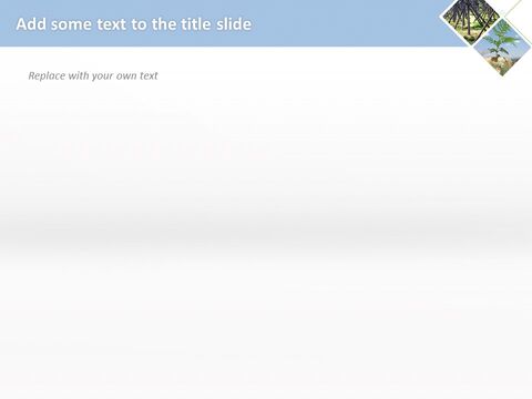 Modello PPT gratuito - Riposa all'ombra di un albero