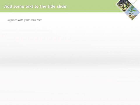Modello PPT gratuito - Riposa all'ombra di un albero