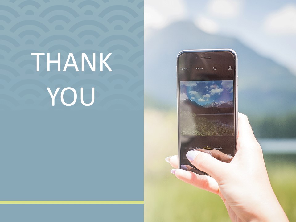 Free Presentation Templates - Photographing With Smartphone