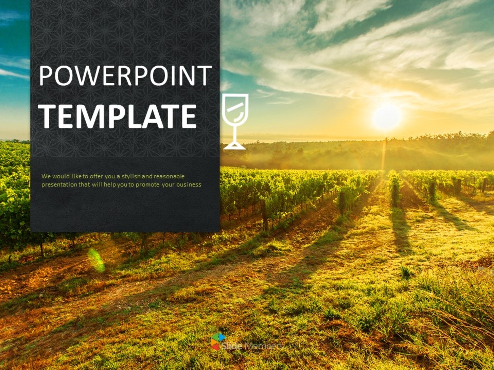 Winery - Free Template Design