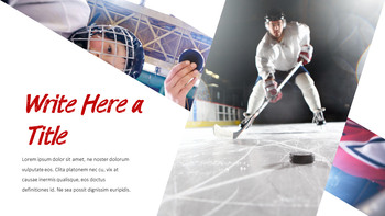 Ice Hockey PPT Business