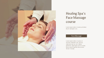 Healing Spa Best PPT Templates