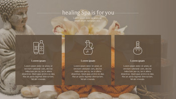 Healing Spa Best PPT Templates