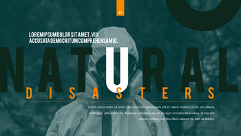 Natural Disasters PPT Background Images