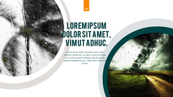 Natural Disasters PPT Background Images