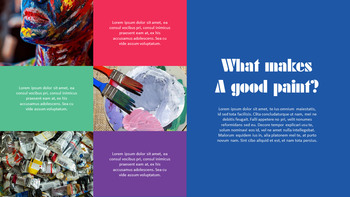 Paint, painter PowerPoint Presentation Slides