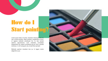 Paint, painter PowerPoint Presentation Slides
