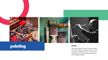 Paint, painter PowerPoint Presentation Slides