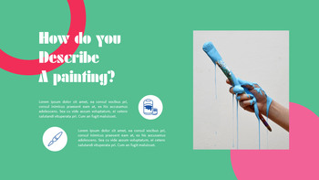 Paint, painter PowerPoint Presentation Slides