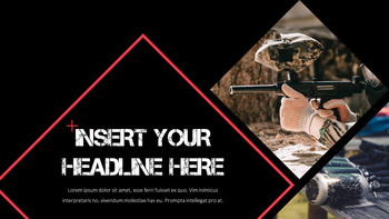 Paintball Best PowerPoint Templates