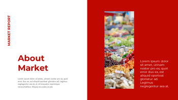Market Report Background PowerPoint