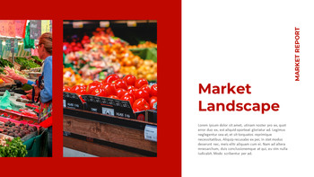 Market Report Background PowerPoint