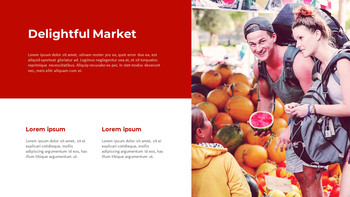 Market Report Background PowerPoint