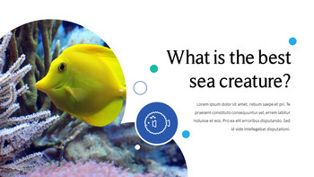 Sea Creatures Templates for PowerPoint