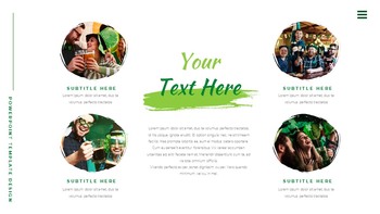 St. Patrick's Day Easy Google Slides Template