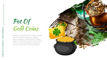 St. Patricks Day Easy Google Slides Template