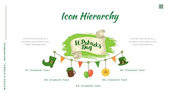 St. Patrick's Day Easy Google Slides Template
