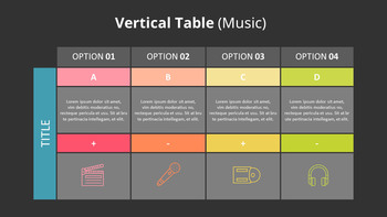 Table Design Diagram (Music)