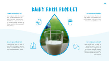 Dairy Farming Simple Templates Design