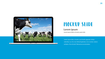 Dairy Farming Simple Templates Design