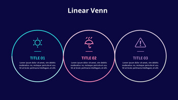 Venn Linear Diagram