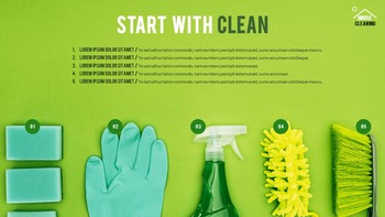 House Cleaning Simple Templates