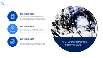 Laundry Shop PPT Background
