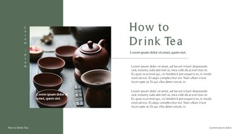 Traditional Tea Presentations PPT