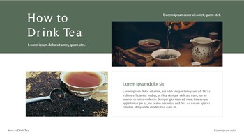Traditional Tea Presentations PPT