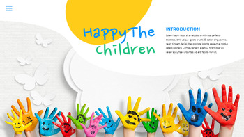 Happy Children's Day Easy Slides Design