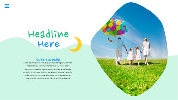 Happy Children's Day Easy Slides Design