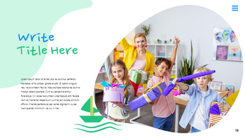 Happy Children's Day Easy Slides Design