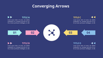 Arrows Comparison Infographic Diagram