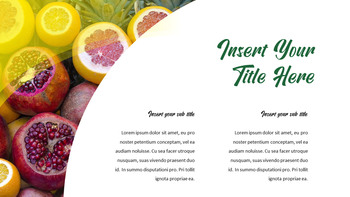 Citrus Templates PPT