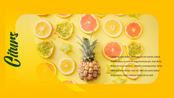 Citrus Templates PPT