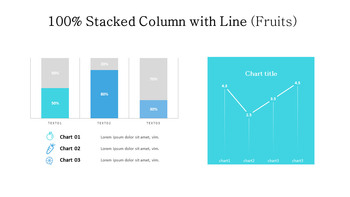 Line and Stacked Column Mix Chart